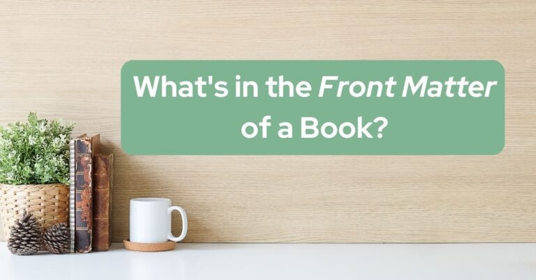 What's in the Front Matter of a Book? | The Dietitian Editor