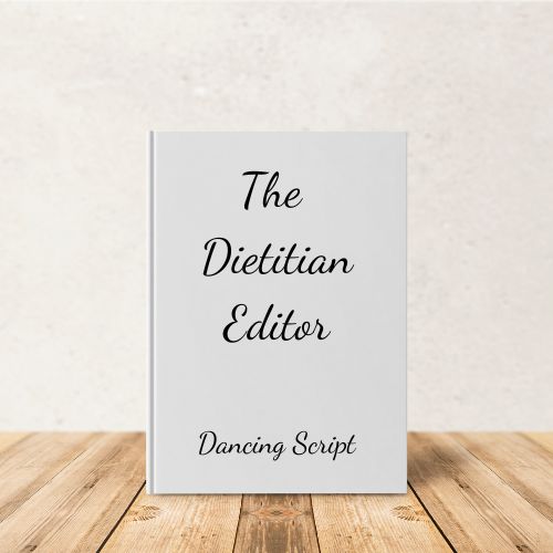Best Fonts for Book Covers | The Dietitian Editor