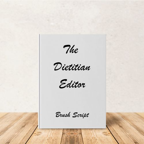 Best Fonts for Book Covers | The Dietitian Editor
